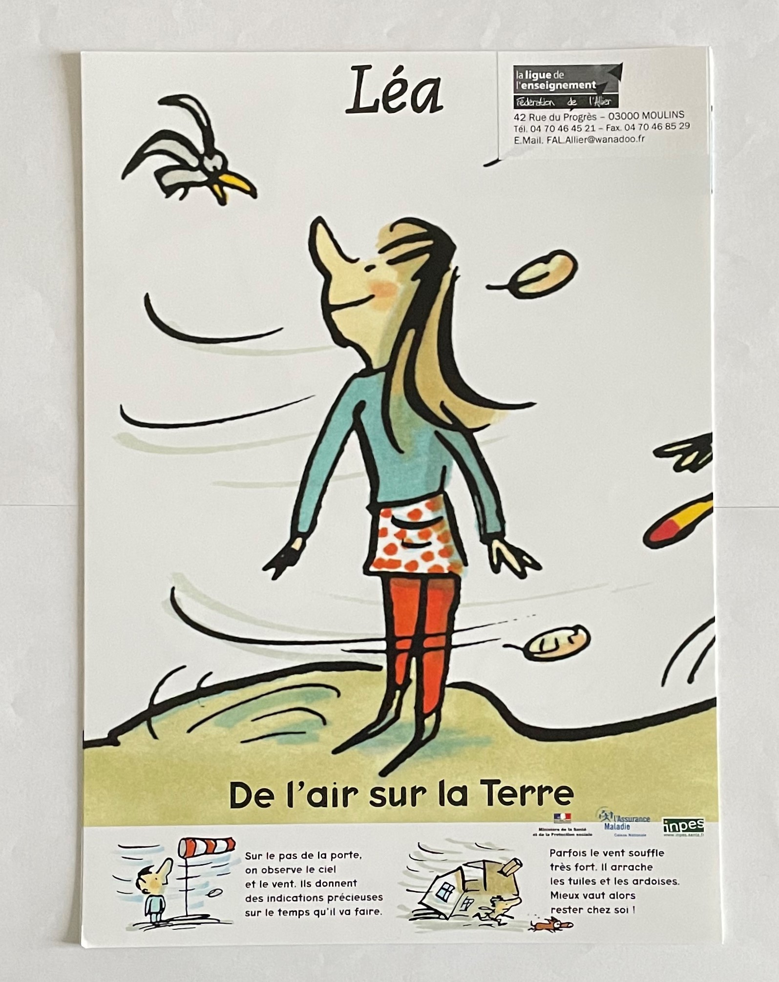 Mallette Léa et l’air | Ligue de l'enseignement de l'Allier